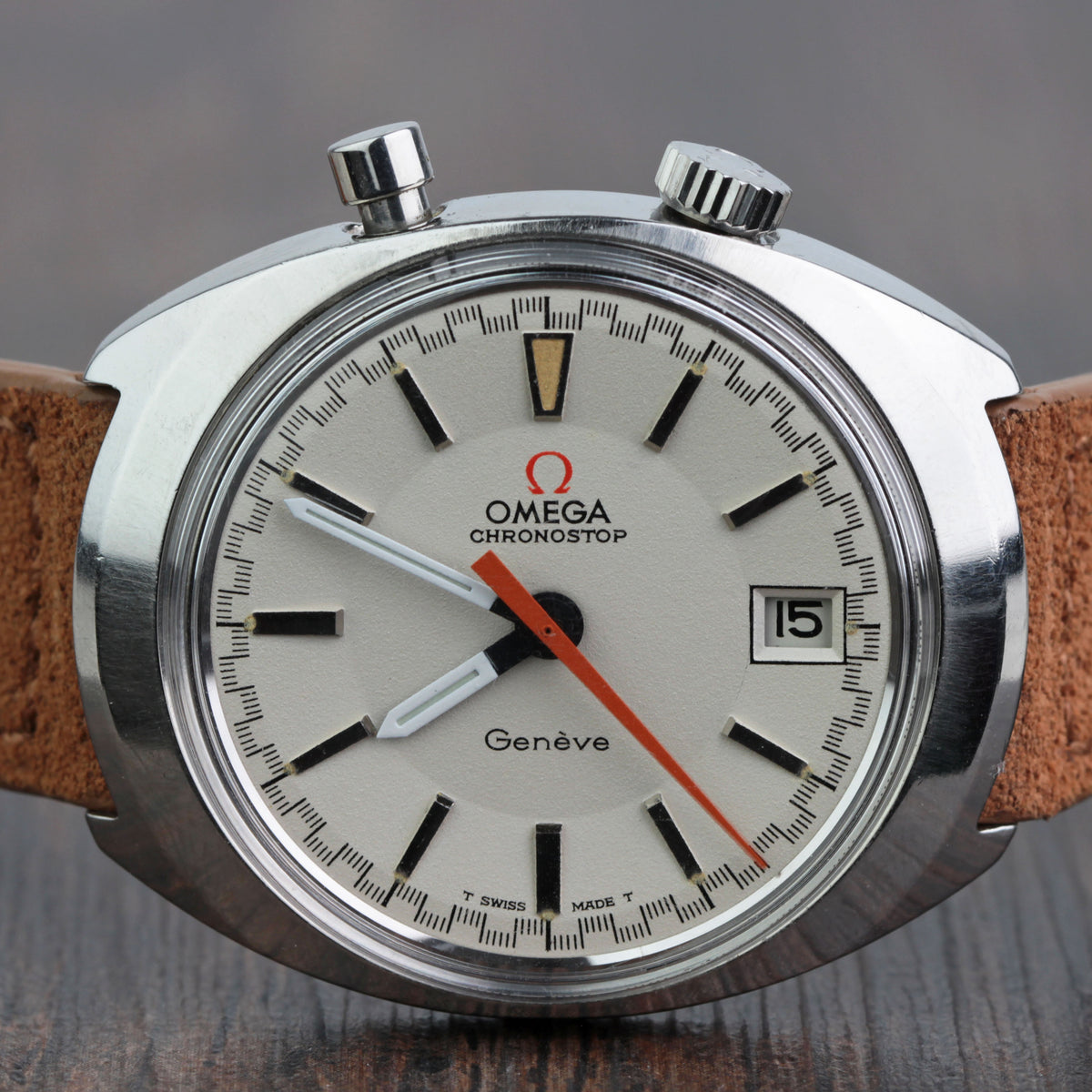 Omega 1969 Chronostop "Driver" Ref.145.010